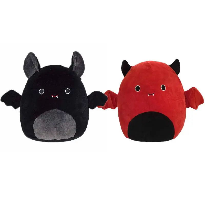 Devil Black Red Bat Stuffed Anime Toys For Kids - KawaiiMerch.com