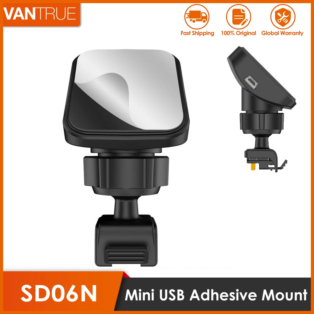 Vantrue Adhesive Dash Cam Windshield Mount for N2 Pro / N2 / X3 / T2 ...