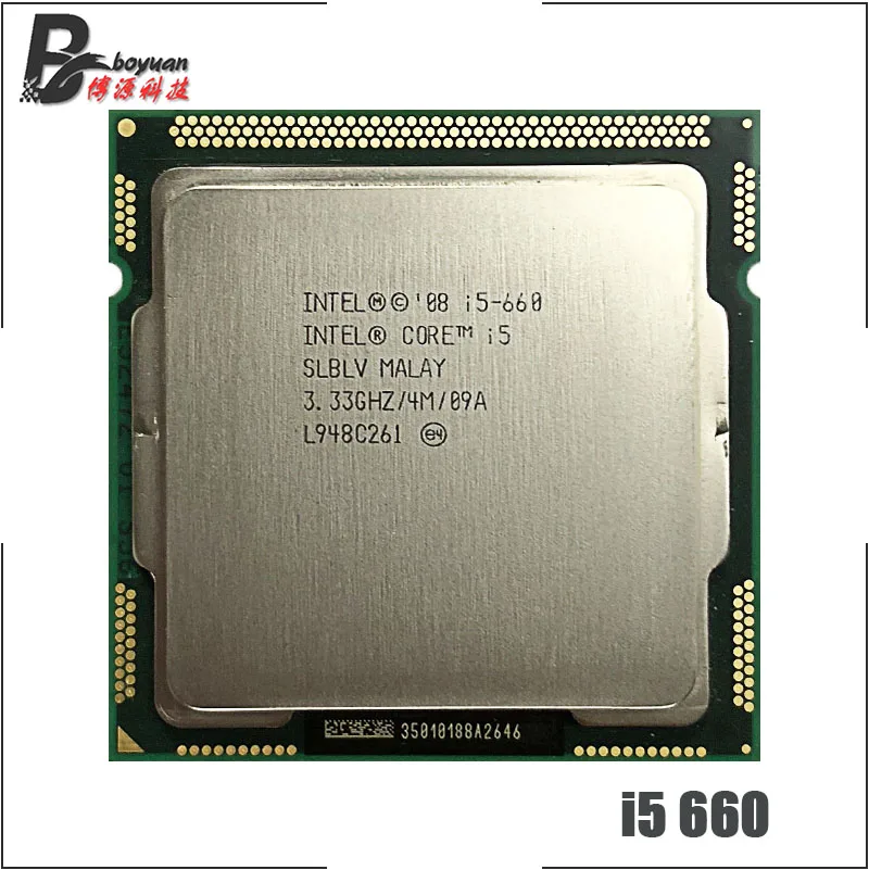 Intel core i5 660 i5 660 3.3 ghz processador cpu de núcleo duplo 4 m 73 ...