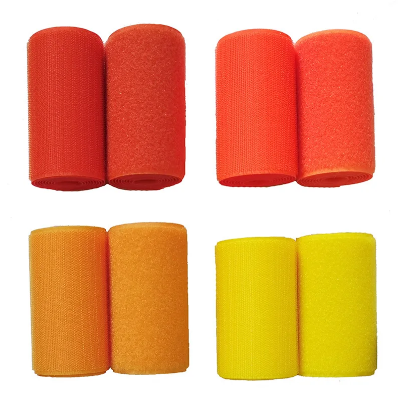 10cm-Width-orange-nylon-no-self-adhesive-tape-hook-loop-magic-fastener ...