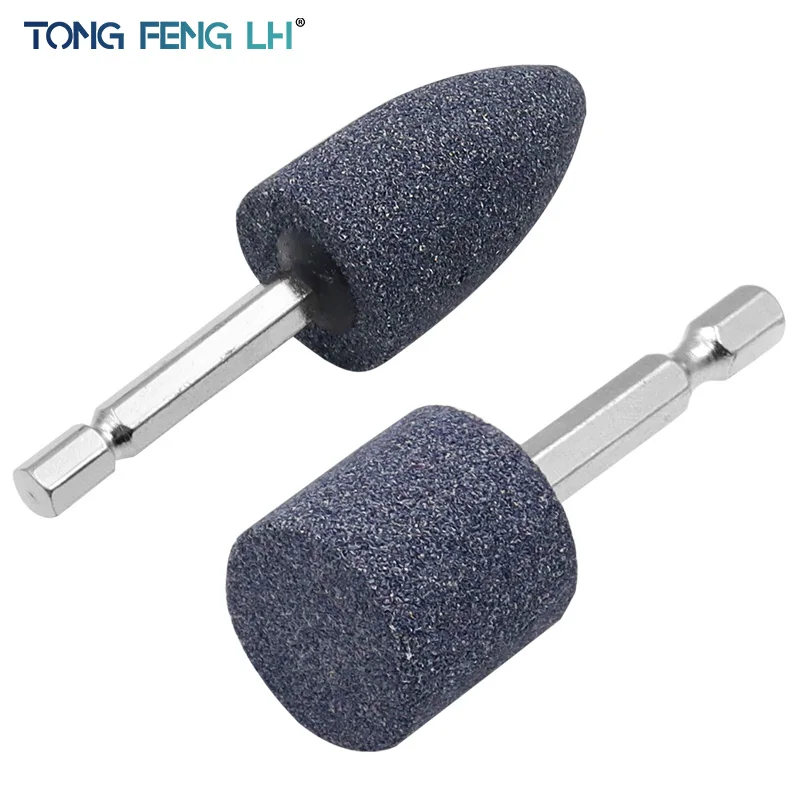 Hexagonal shank grinding wheel sharpening head portable grinding drill ...