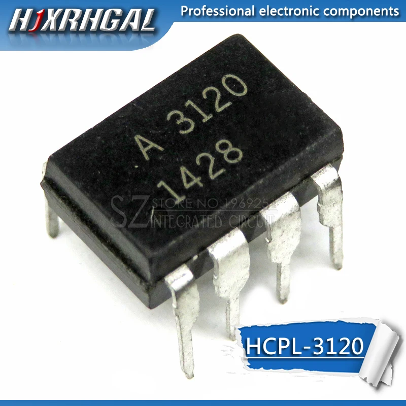 Free Shipping 1pcs/lot Optocouplers Hcpl-3120 Hcpl3120 3120 A3120 Dip8 ...