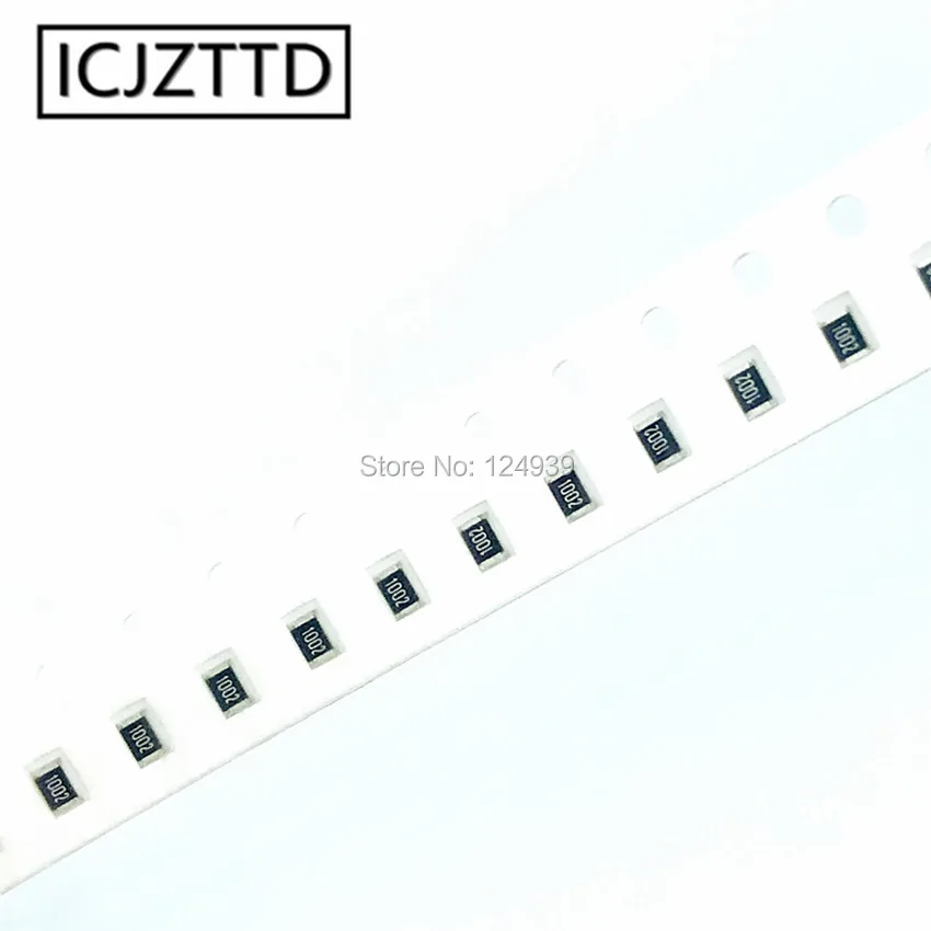 100pcs 1/8w Rf 0805 1% Res 2.0*1.2mm 4.3m 4m3 4.7m 4m7 5.1m 5m1 5.6m ...