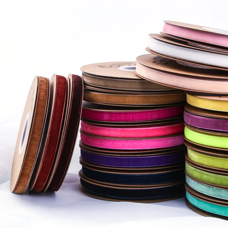 Single-Velvet-Flocked-Fabric-Lace-Hat-Suede-Ribbon-Bow-Nylon-Velvet ...