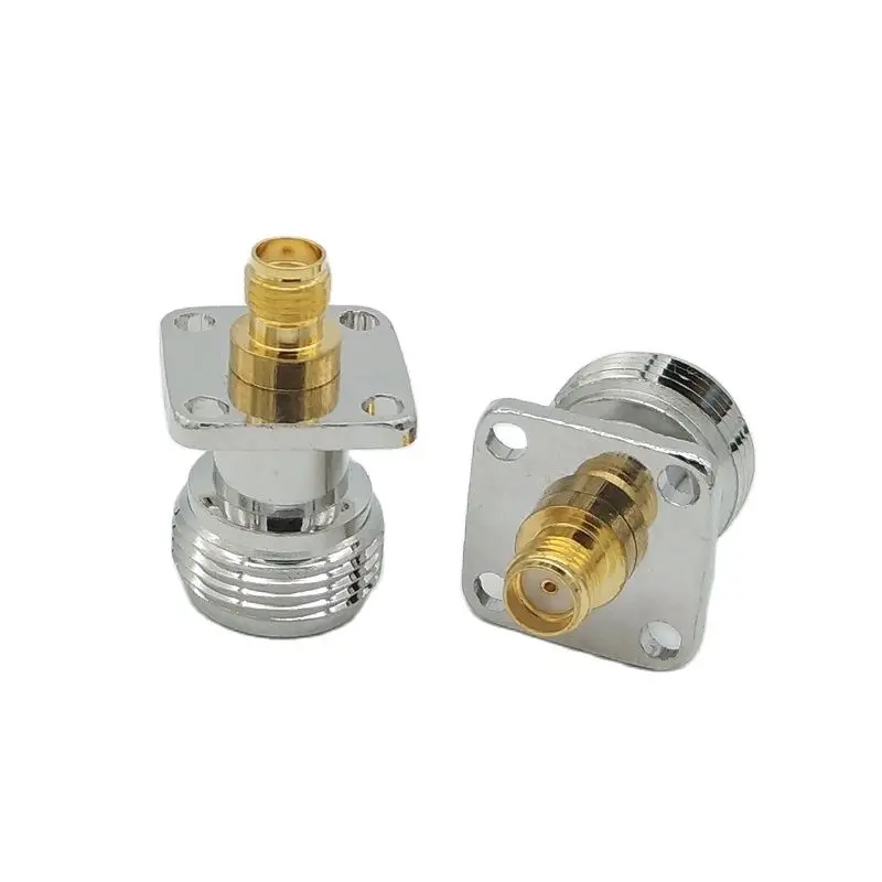 Adapter Connector | Sma Connector - N-type Sma Connector 4 N Female Rf ...