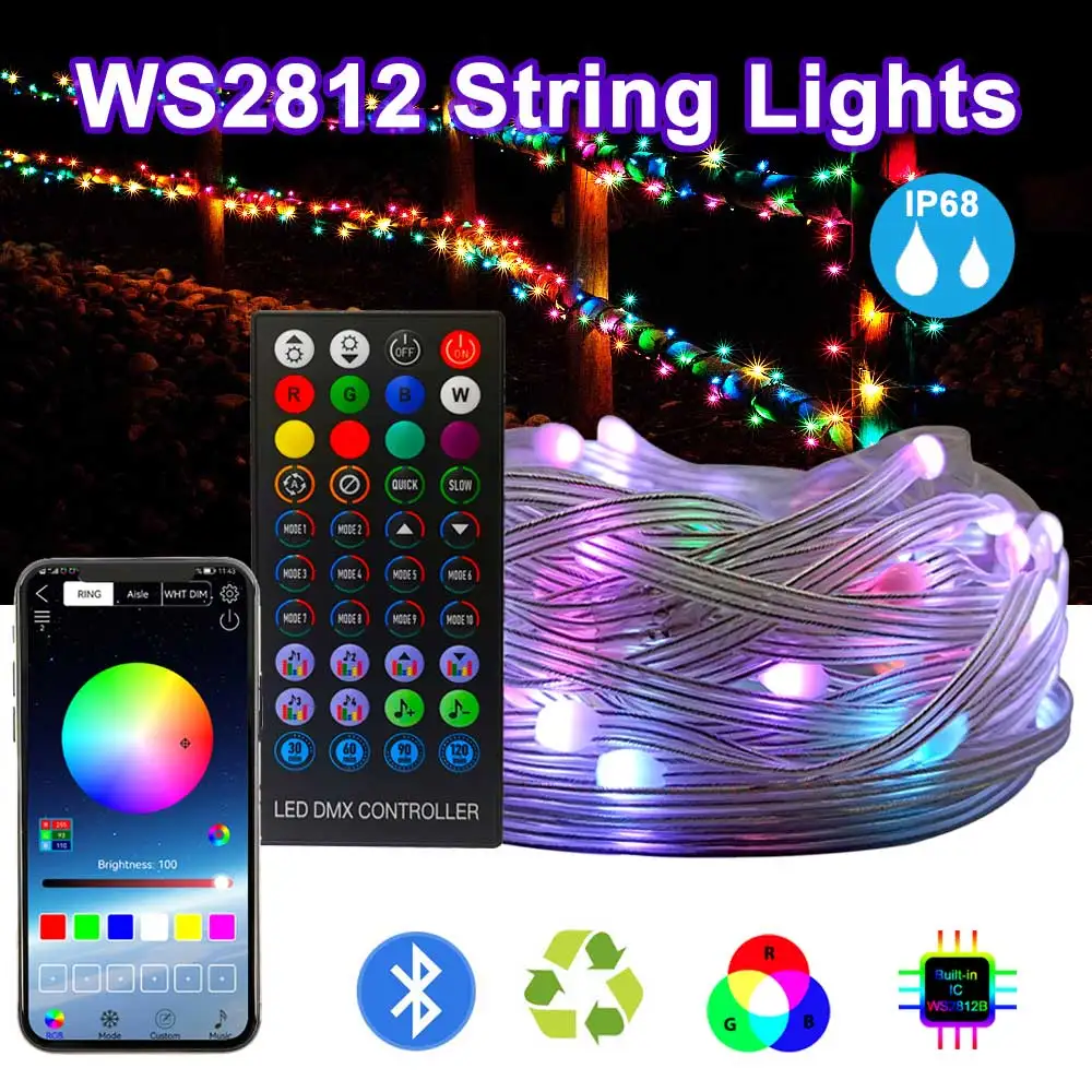 DC5V-WS2812B-Addressable-Individually-RGB-String-Light-3PIN-USB ...