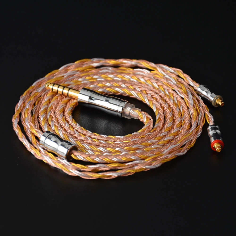 Nicehck C16-2 16 Core Copper Silver Mixed Cable 3.5/2.5/4.4mm Mmcx/2pin/qdc/nx7 Connector For ...