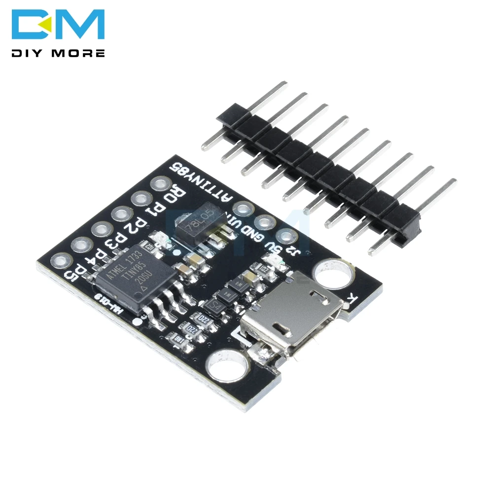 Sun3Drucker 3Pcs Digispark Kickstarter Attiny85 Module Micro USB ...
