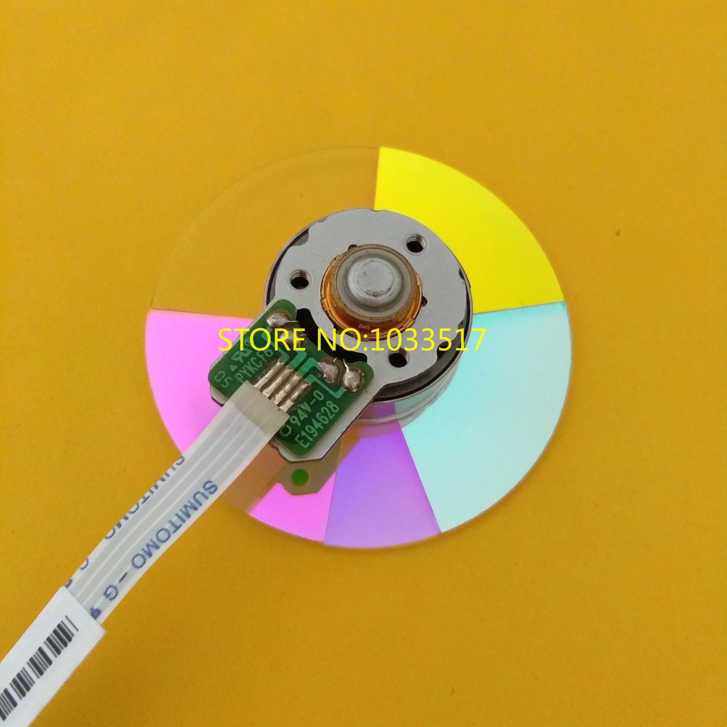 Novo original para vivitek d508 d509 d510 d518 d511 projetor roda de ...