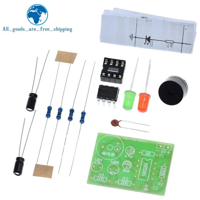 Electronics Learning Kit Triode Transistor Multivibrator Circuit Kit ...