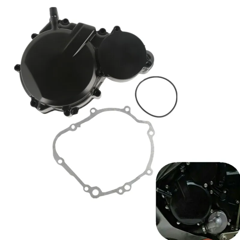 Motorcycle Left Crank Case Cover Engine Stator Crankcase Gasket For ...
