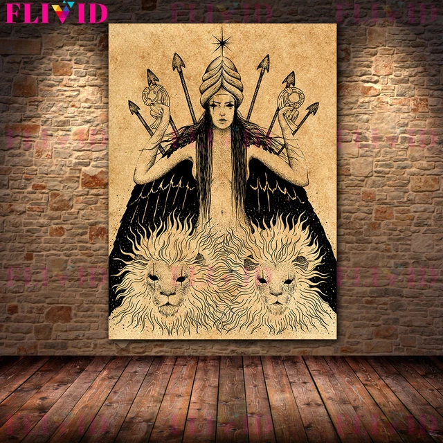 Satanic Ritual Painting