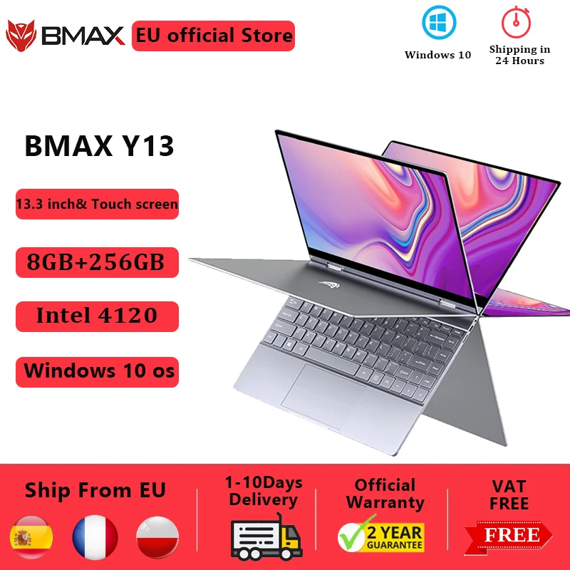 BMAX-pc-portable-Y13-avec-cran-tactile-de-360-pouces-windows-11-8-go-de ...