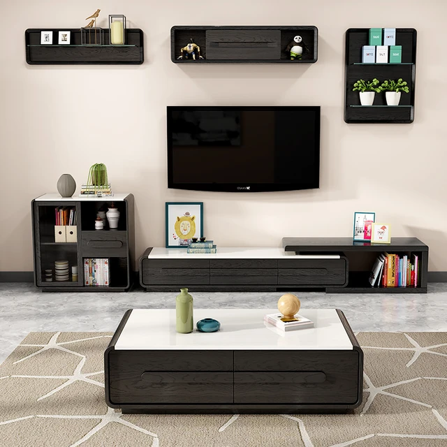 Simple Family Room With Tv