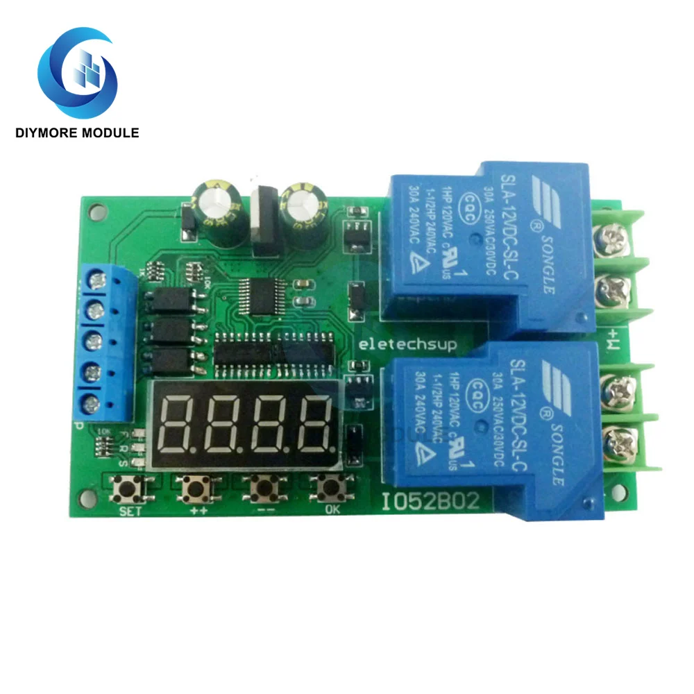 12v 30a Multifunction Dc/ac Motor Controller Relay Board Forward ...