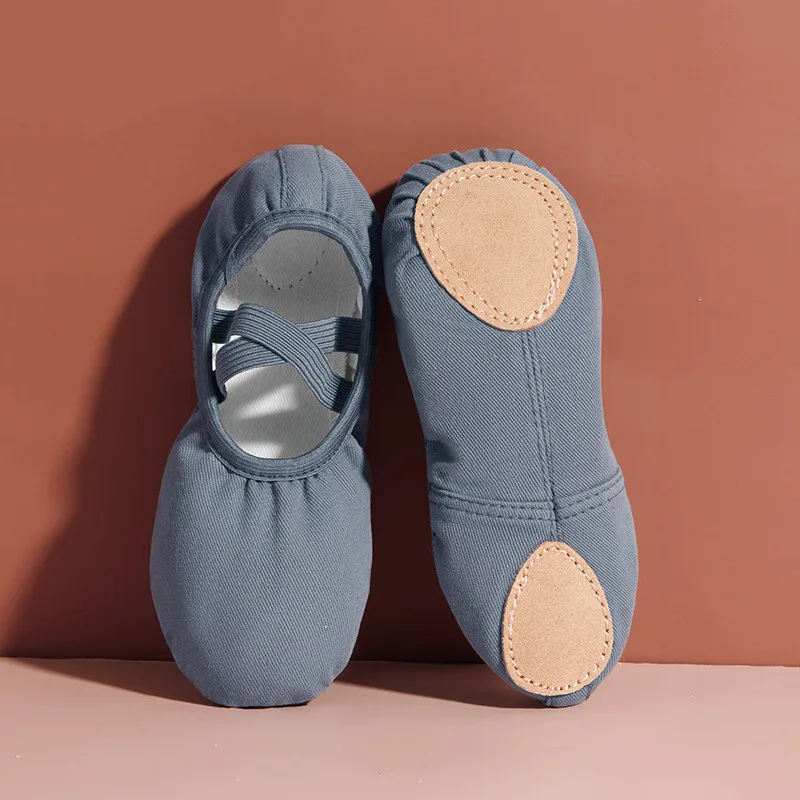 댄스 신발 여자 어린이 여자 발레 현대 Outsole 소프트 스니커즈 통풍 여성 댄스 휘트니스 재즈 스포츠 키즈댄스 슈즈