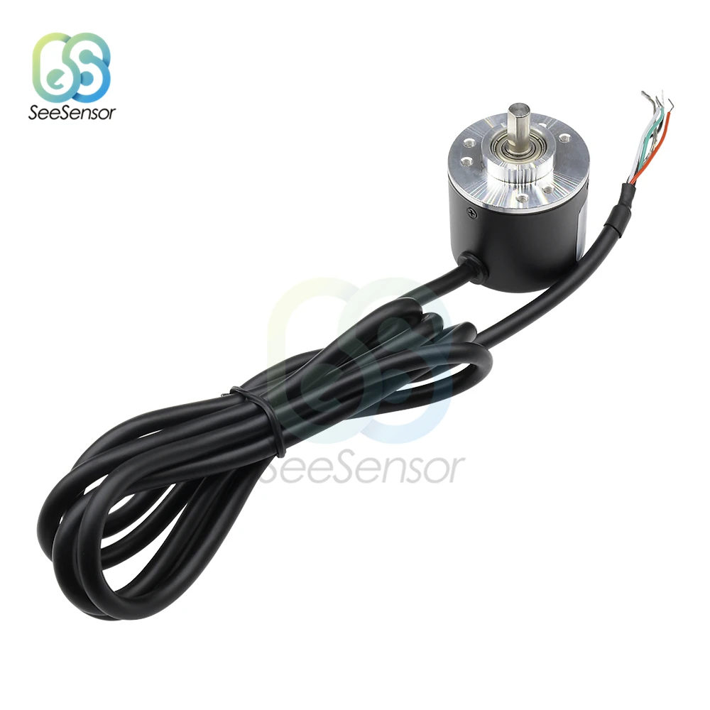NEW Encoder 360P/R 600 P/R Photoelectric Incremental Rotary Encoder 360 ...