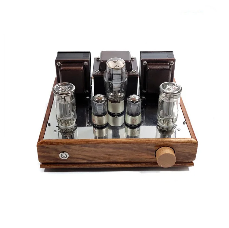 최신 6J8P 푸시 FU50 12W * 2 튜브 전력 증폭기, 소형 300B 트라이오드 슈퍼 리니어 듀얼 모드 단단한 나무|앰프 ...