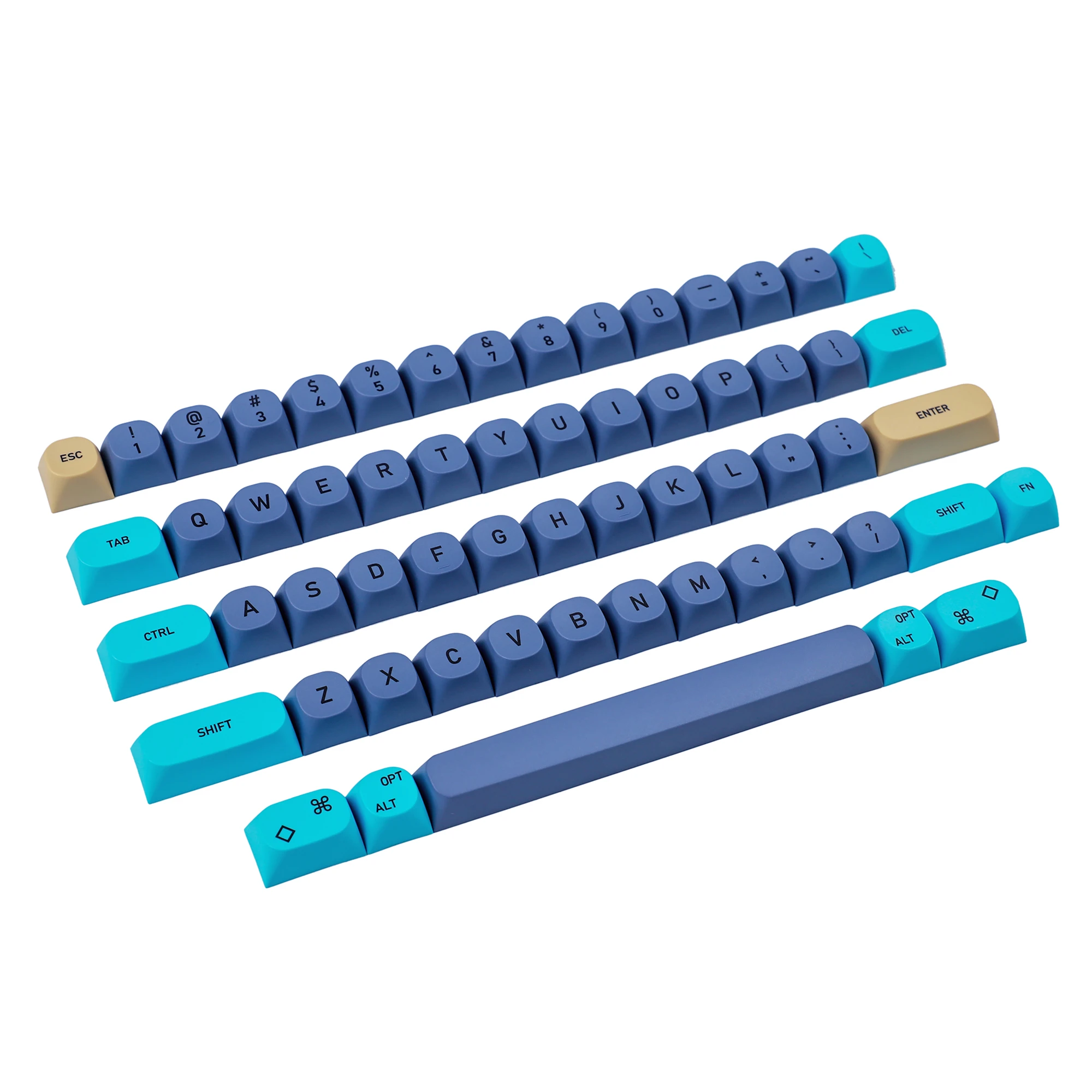 Ma Dye Sub Co2 Engraved Thick Pbt Keycaps For Hhkb Style Mechanical ...