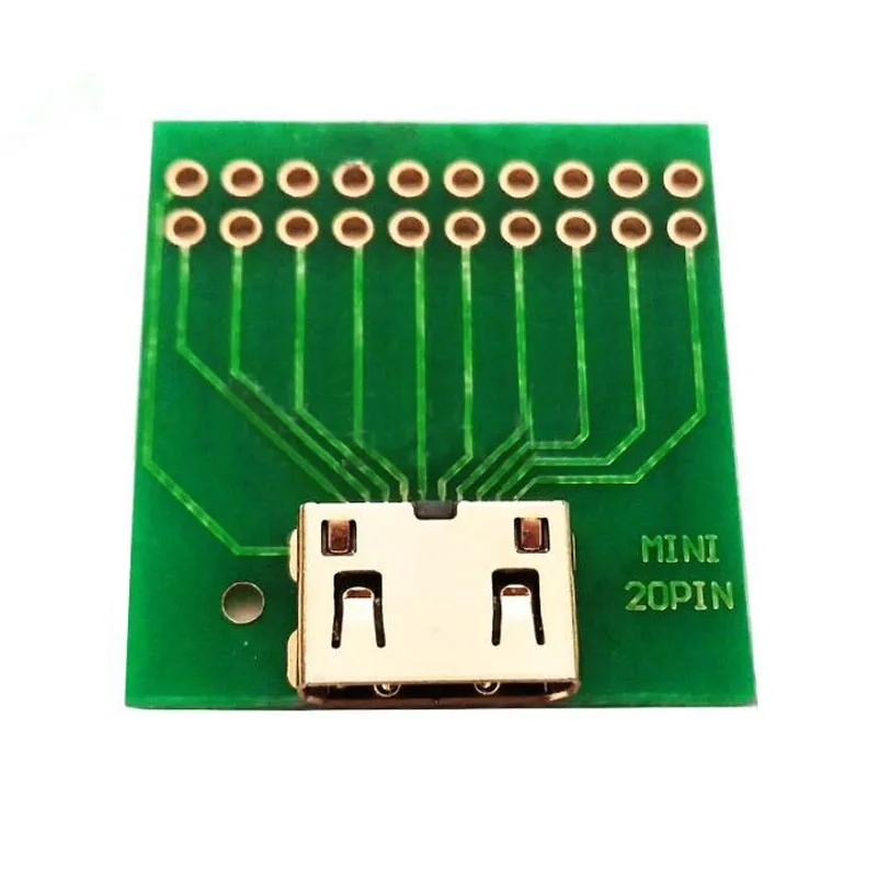 5Pcs MINI HDMI Test Board Adapter Board Mini C Type HDMI Female ...