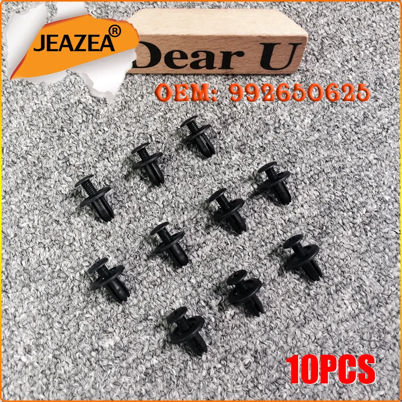 JEAZEA-10Pcs-Lot-Black-Screw-Fastener-Rivet-Clips-992650625-For-Mazda ...