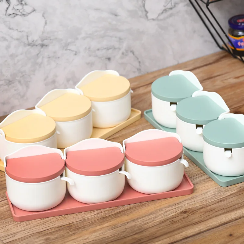 Creative-with-a-spoon-spice-bottles-suits-seasoning-box-of-condiments ...