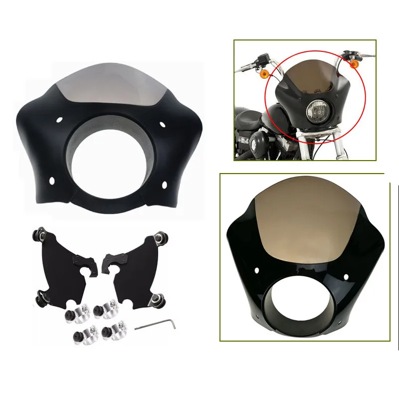 Motorrad Smoky Gauntlet Scheinwerfer Verkleidung Sperren Mount Kit Für ...