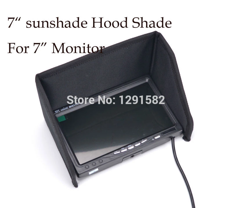 Feelworld 7" Sunshade Sun Hood Lcd Hood Shade For 7 Inch Video Screen 7 ...