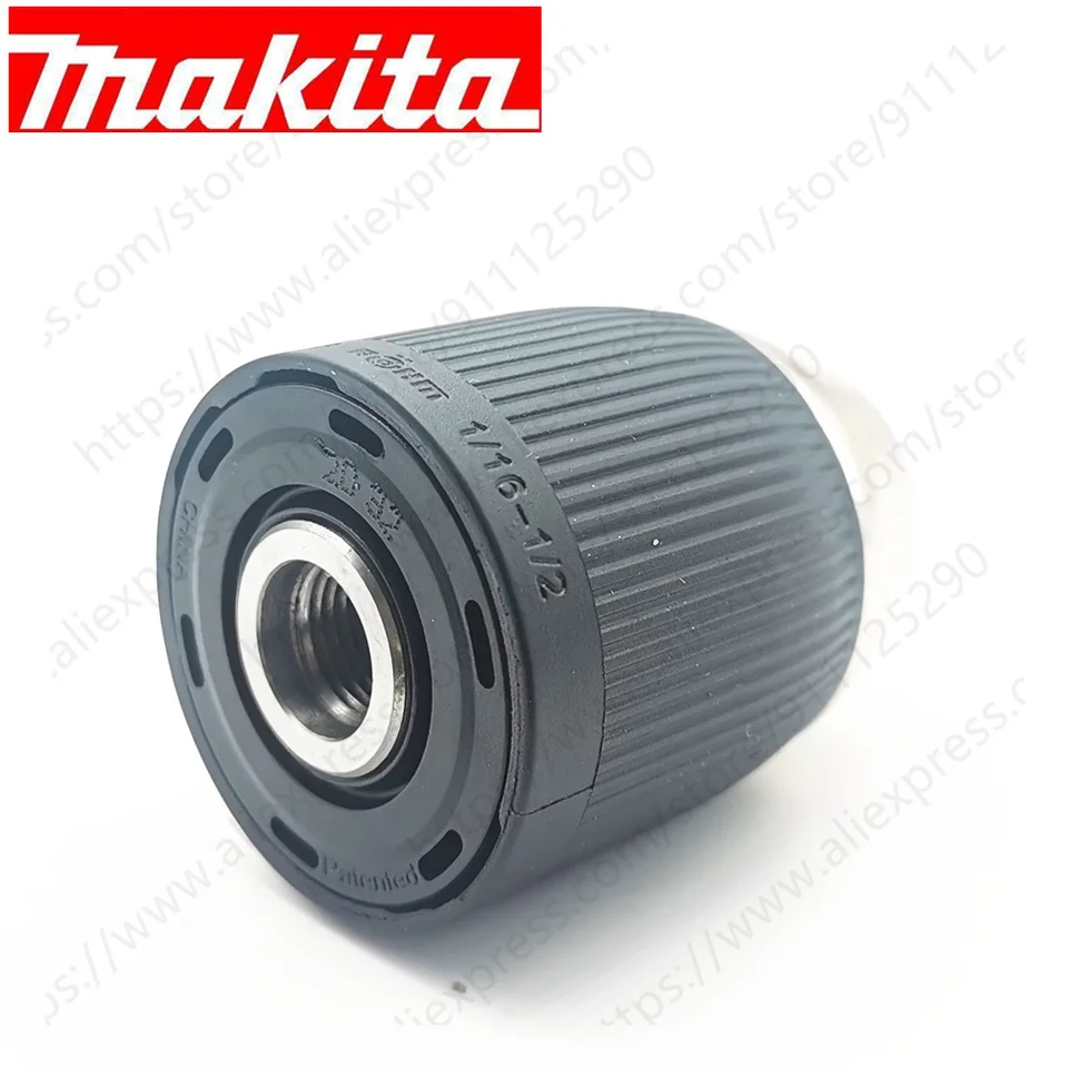 Key Replacement Chuck Keyless 2-13MM Replace For Makita 766027-7 DHP484 ...