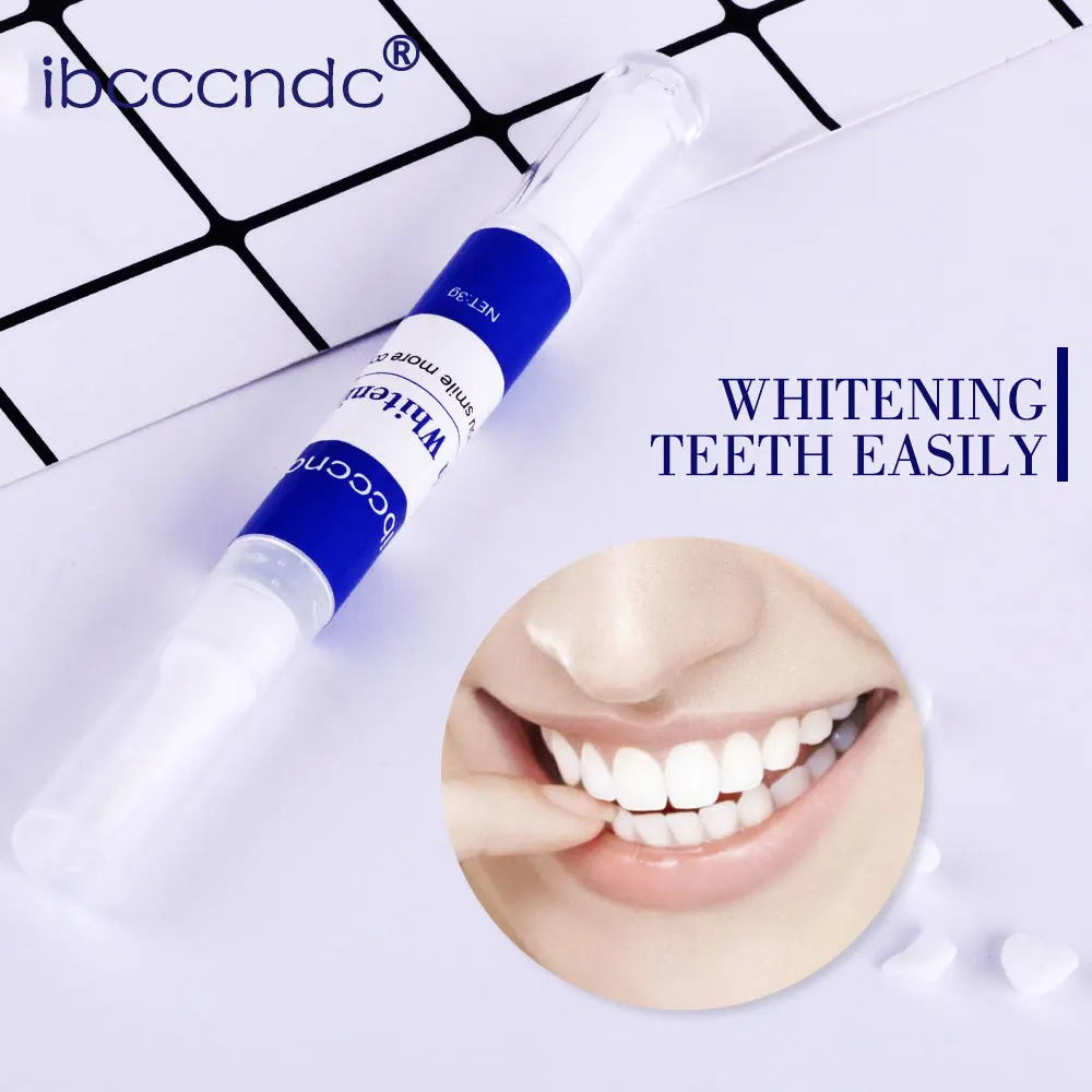 New 3D White Teeth Whitening Pen Tooth Gel Whitener Bleach Remove ...
