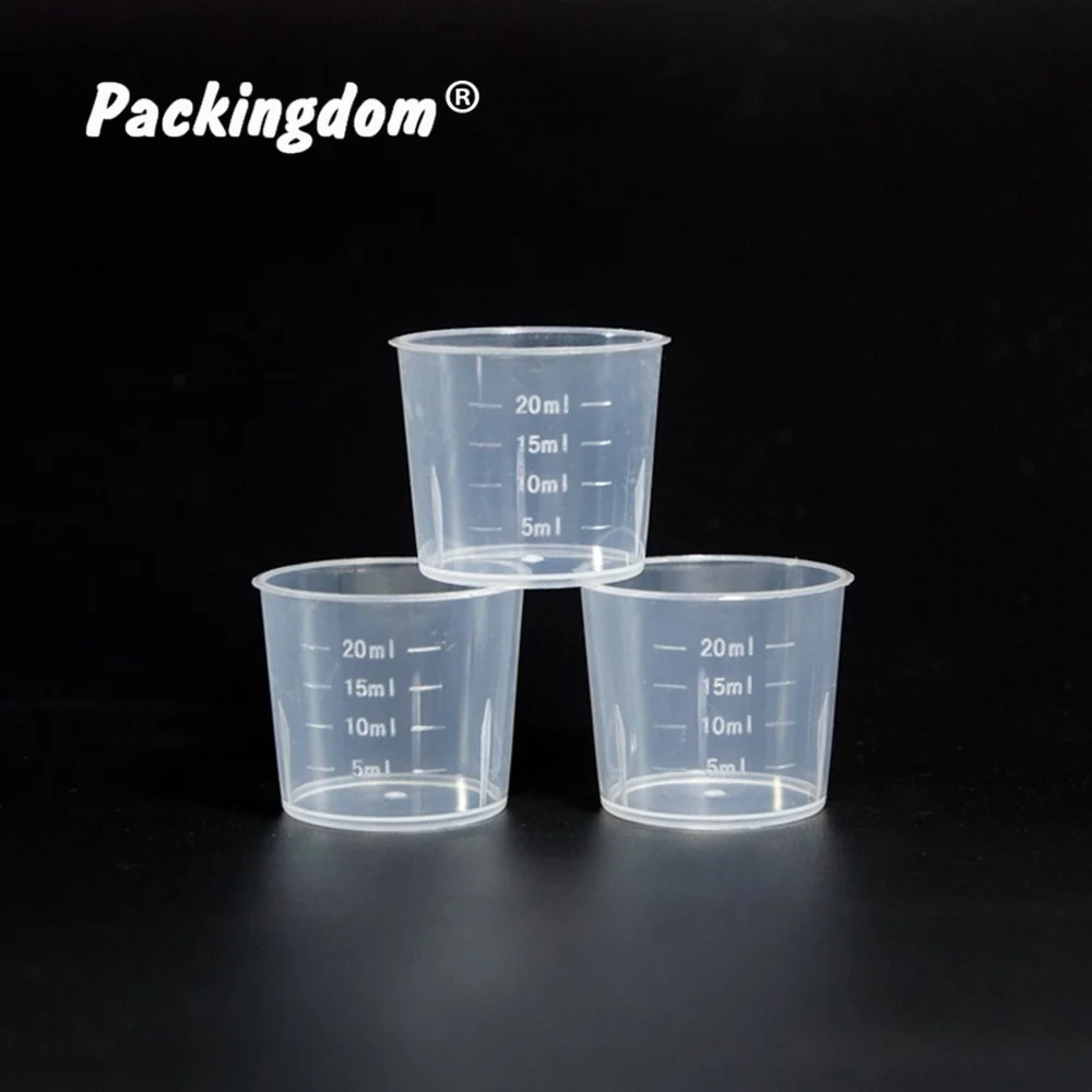 10pcs-Graduation-Scale-Cup-Transparent-Plastic-Measuring-Tool-for ...