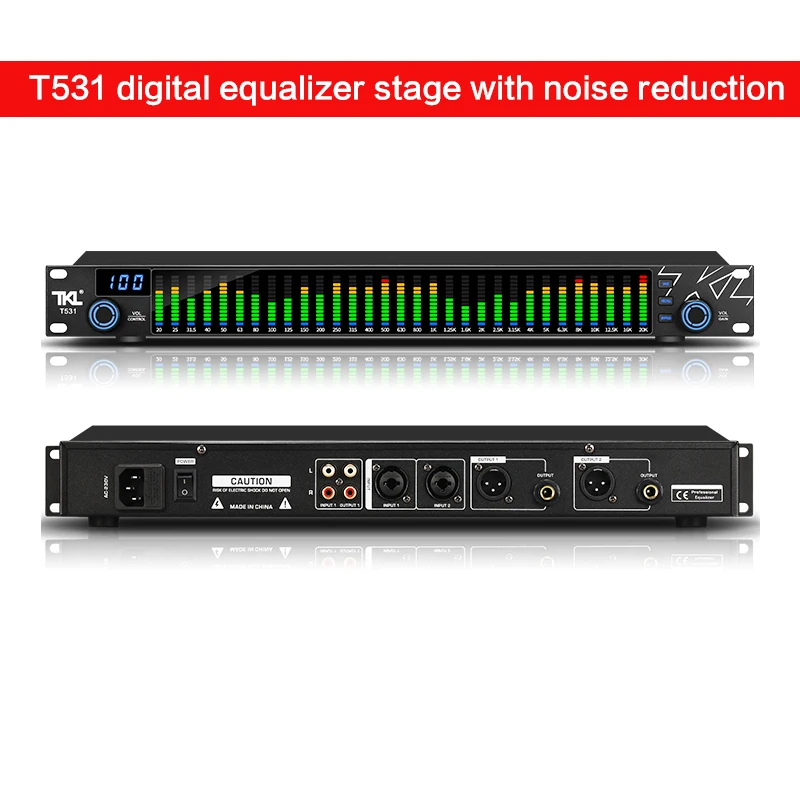 31 Bands Equaliser Digital Equalizador De Audio Equalizers Profesional ...