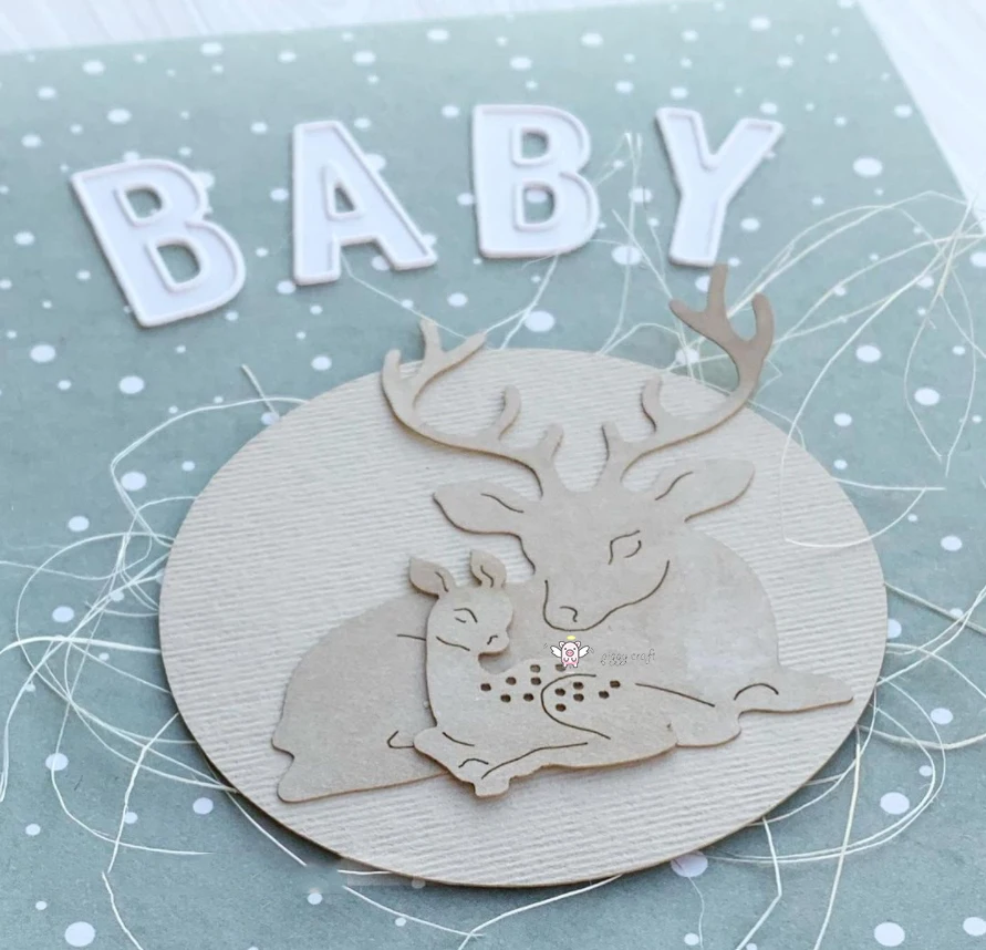 Baby Deer Stencil