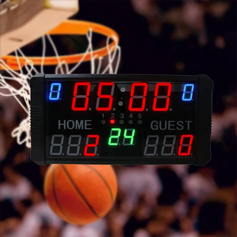Basketball Scoreboard Electronic Scoreboard Portable Score Board ...