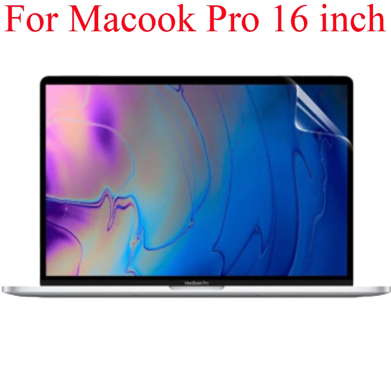 High Clear Screen Protector for 2019 Macbook Pro 16 inch A2141 glossy ...