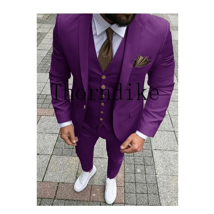 Pakaian Pria Terno Mens Perapi 3 Potong (Jaket + Celana + Vest) anzug ...