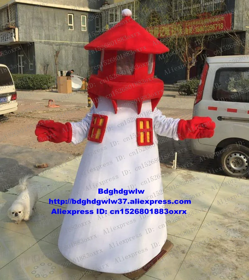Lighthouse-Phare-Beacon-Pharos-Mascot-Costume-Adult-Cartoon-Character ...