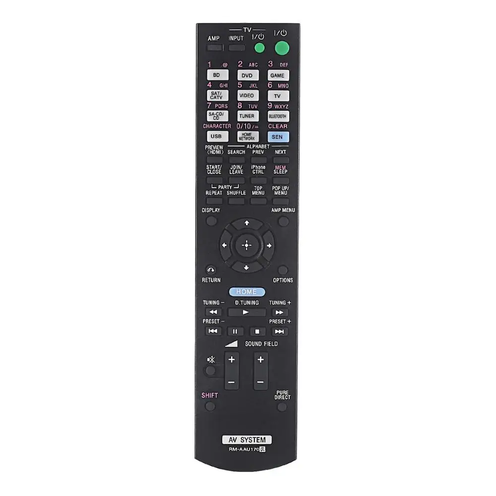 Remote Control Suitable For Sony Tv Av System Audio Power Amplifier Rm ...