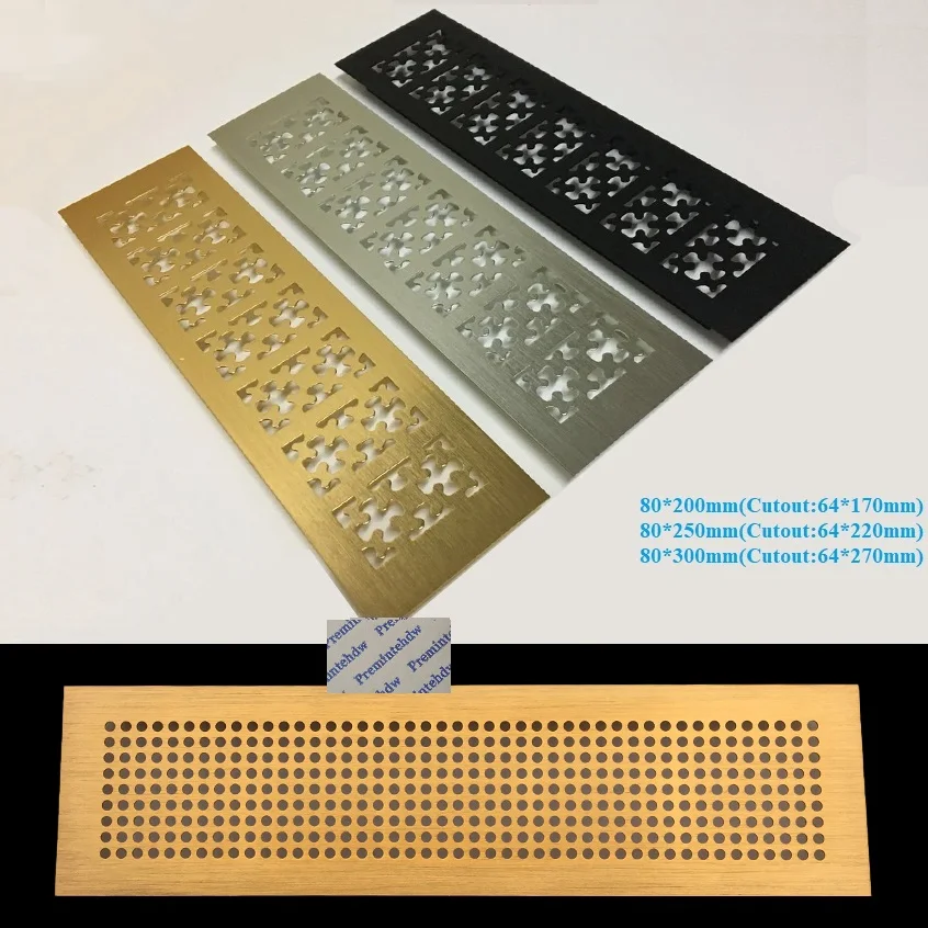 W80mm-Snowflake-Honeycomb-Perforated-Pattern-Rectangle-Gold-Silver ...