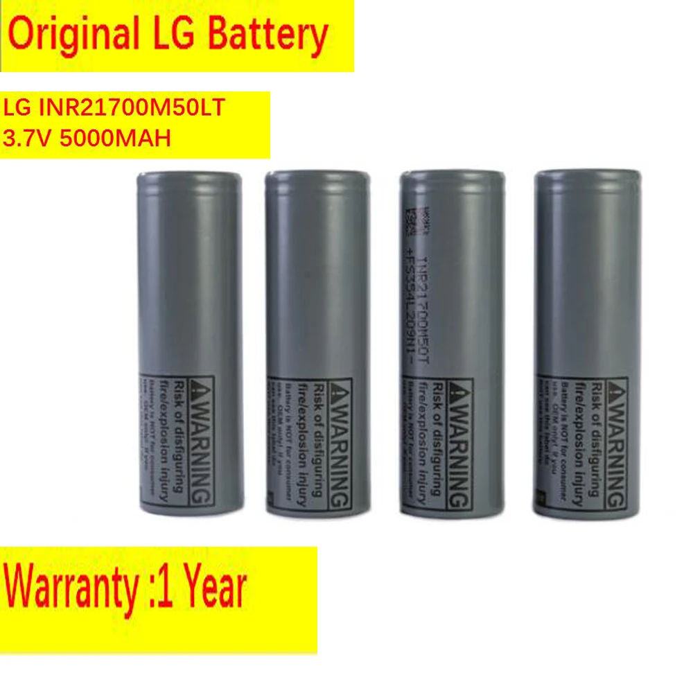 21700-Battery-Rechargeable-Lithium-Ion-Battery-INR21700M50LT-3-7V ...