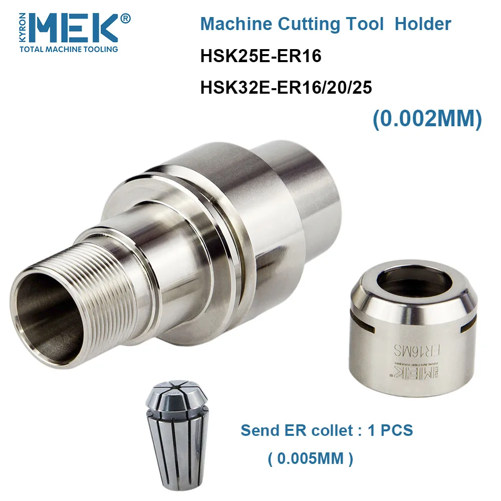 Portaherramientas de acero inoxidable, HSK E25, HSK25E, HSK32E, ER16/20 ...