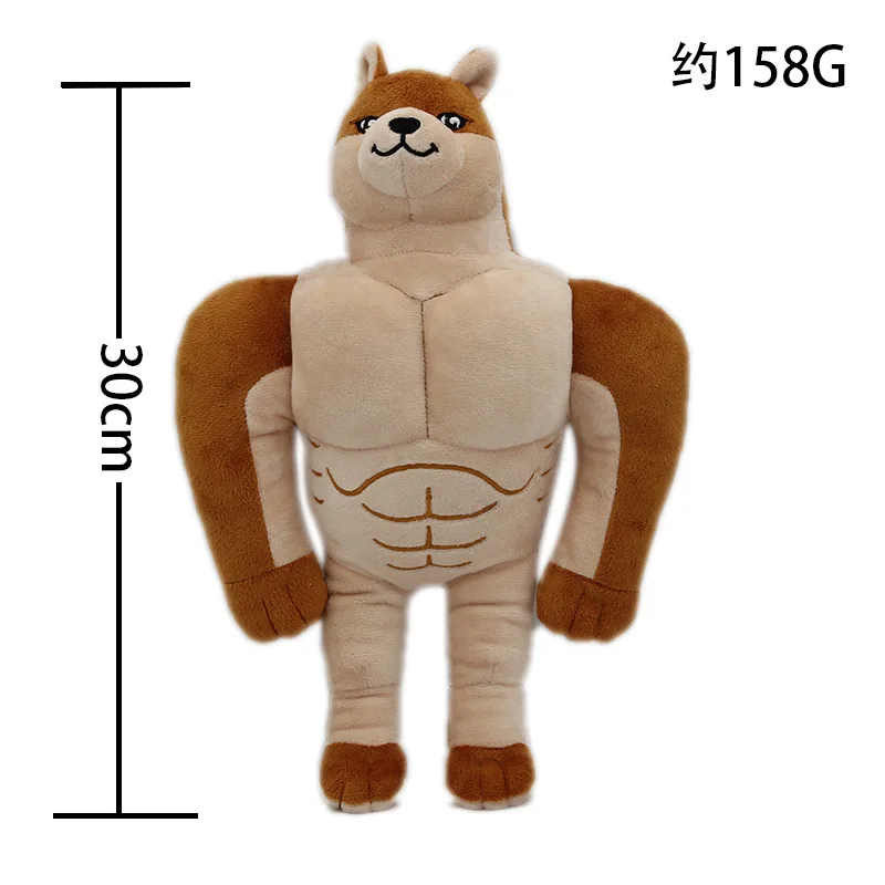 New-Swole-Doge-Plush-Toy-Cute-Animal-Swole-Doge-Soft-Stuffed-Pillow ...