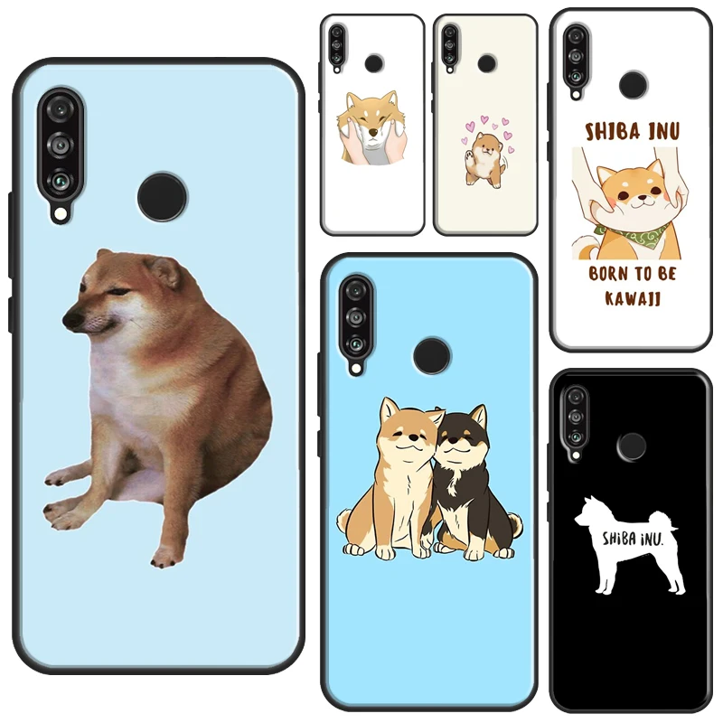Cute Kawaii Shiba Inu Case For Huawei P30 Lite P40 P20 Pro P Smart Z ...