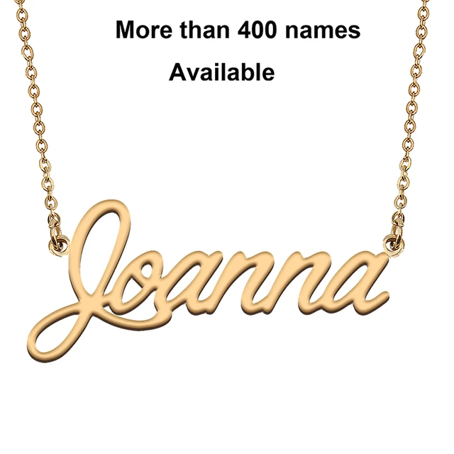 Joanna Lettering