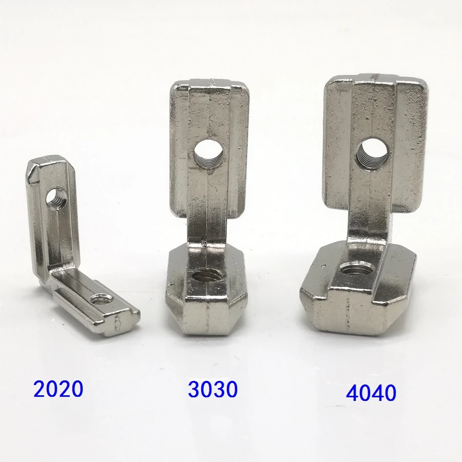 2 10 Pcs T Slot L Vorm 2020 3030 4040 Aluminium Profiel Interieur ...