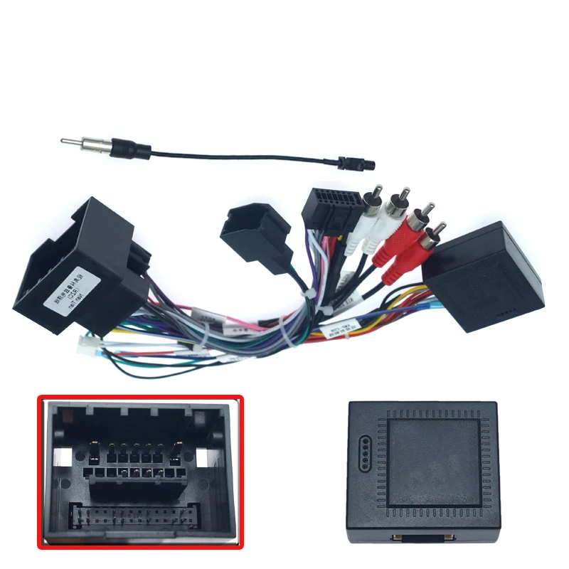 Car-Stereo-Radio-Wire-Power-Harness-Adapter-with-Canbus-Decoder-for ...