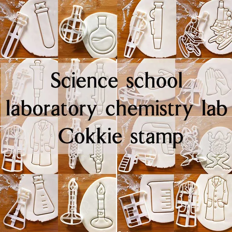 Craft Supplies & Tools Scientist And Yellow Helper 6 Cookie Cutter ...