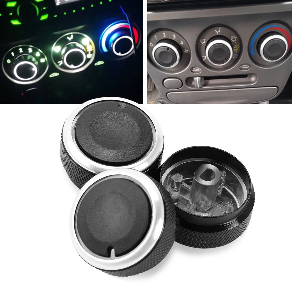 3pcs-set-Aluminum-Alloy-car-ac-knobs-For-Hyundai-ACCENT-air ...
