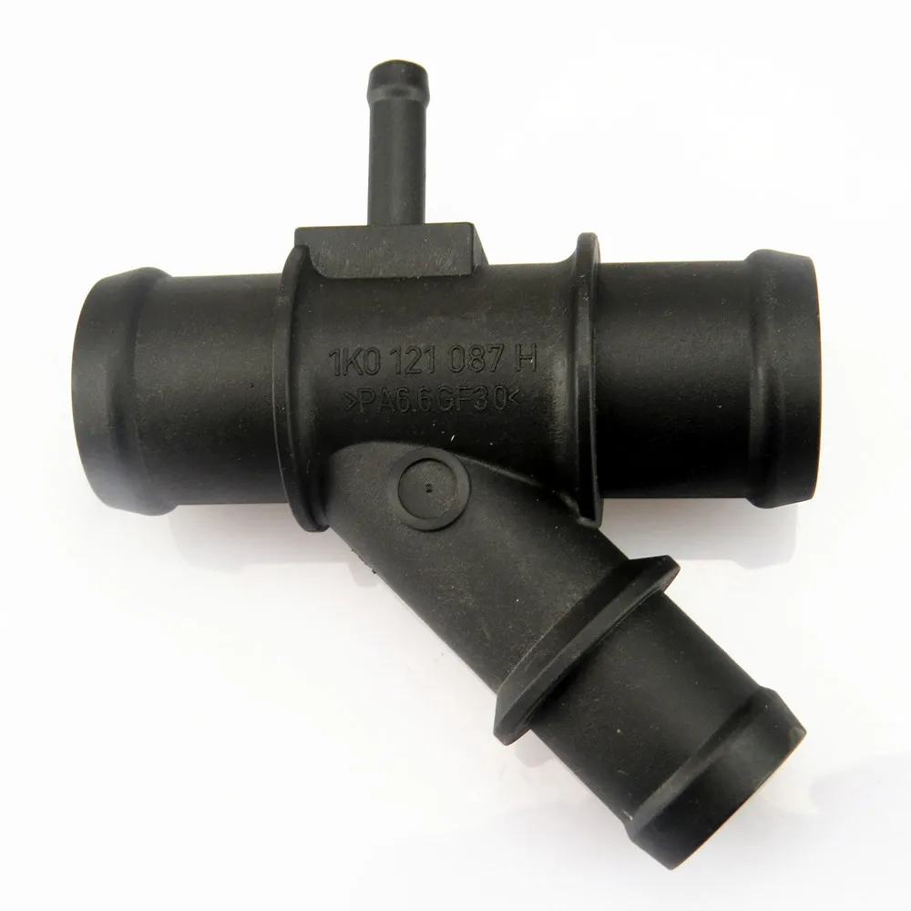 FHAWKEYEQ Engine Radiator Coolant Hose Connector New For VW Passat Golf ...