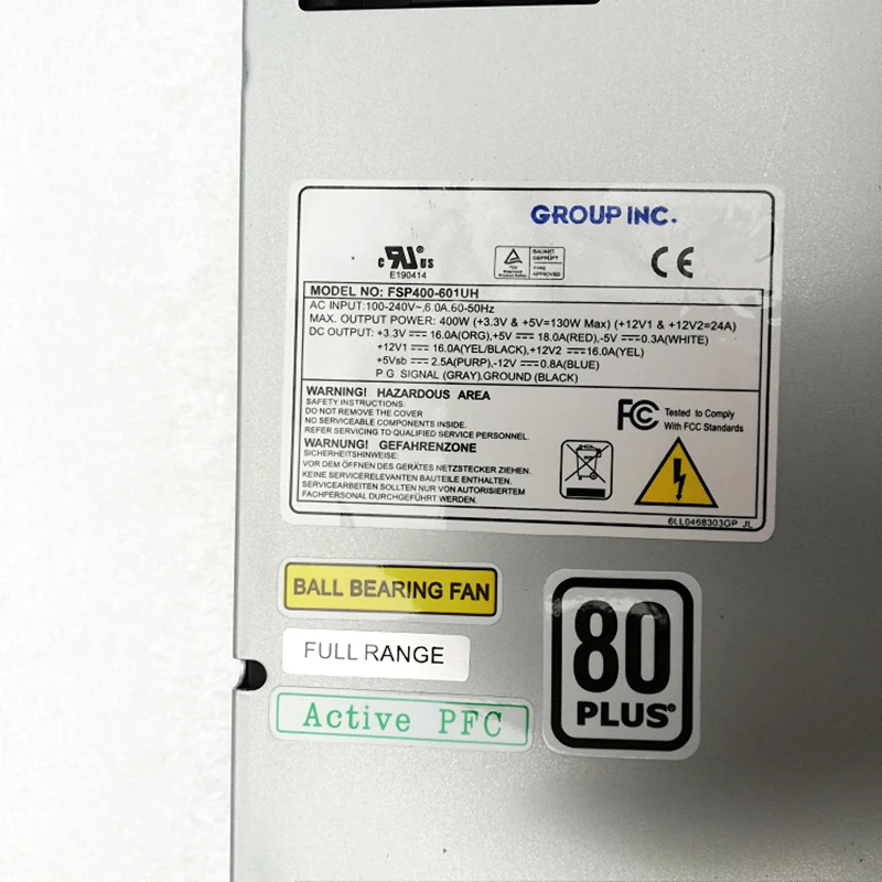 Original PSU For FSP Standard 1U 400W Switching Power Supply FSP400 ...